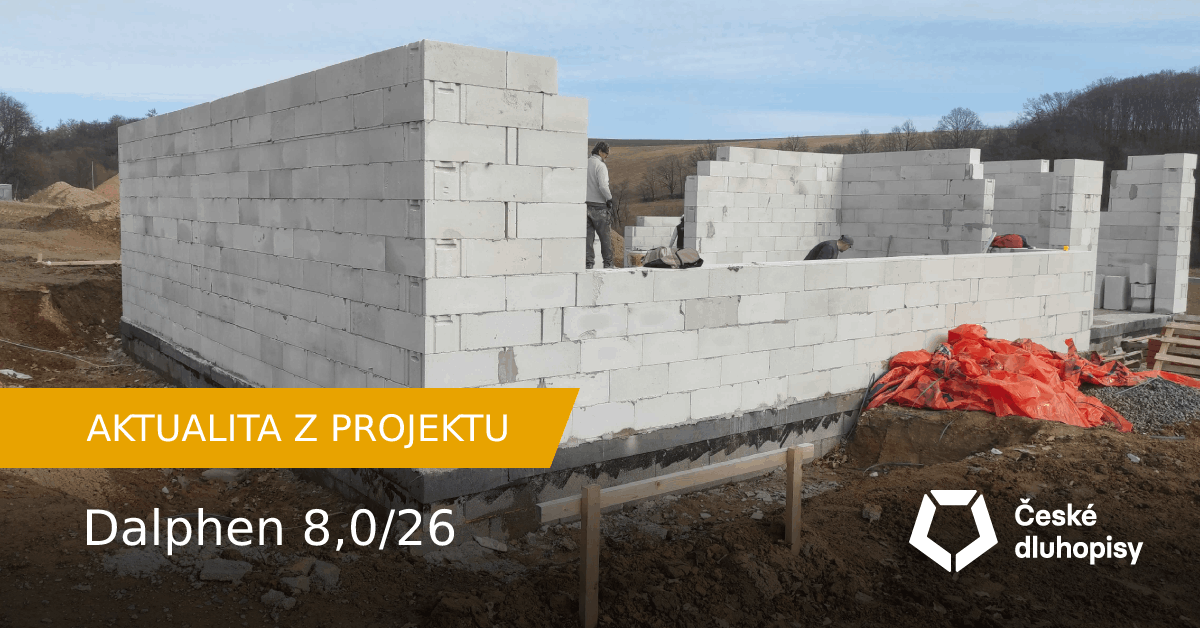 Emitent pokračuje ve výstavbě rodinného domu | Dalphen